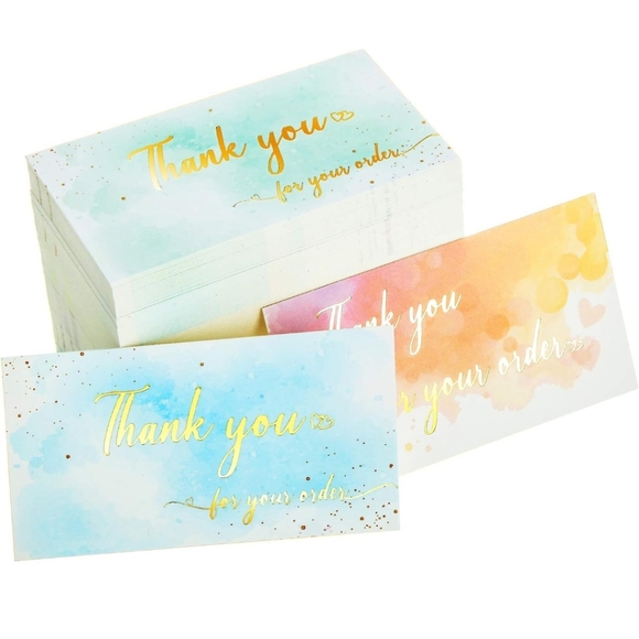 Office | Shipping Supplies Bundle Thank You Cards Stickers Poly Mailers ...